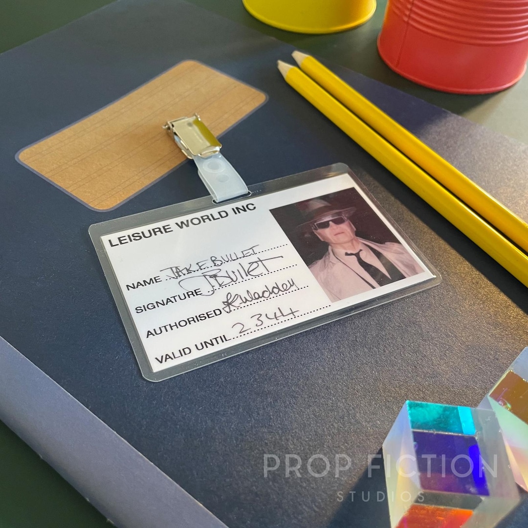 Cosplay Display Prop - Jake Bullet Cybernautics Badge / Kryten Cosplay ...