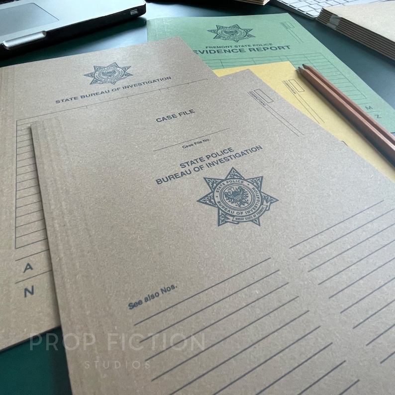 Cosplay Movie Prop State Case Files / 4 X Cosplay Crime Investigation ...