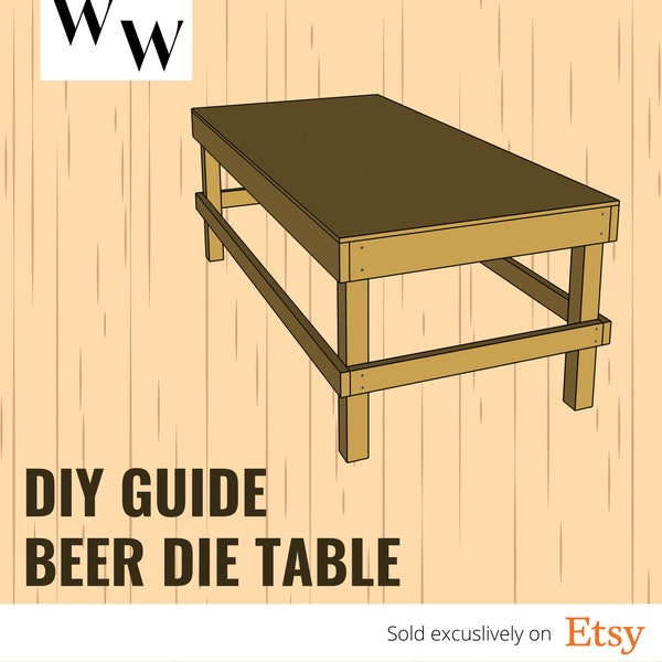 Beer Die Table - Etsy