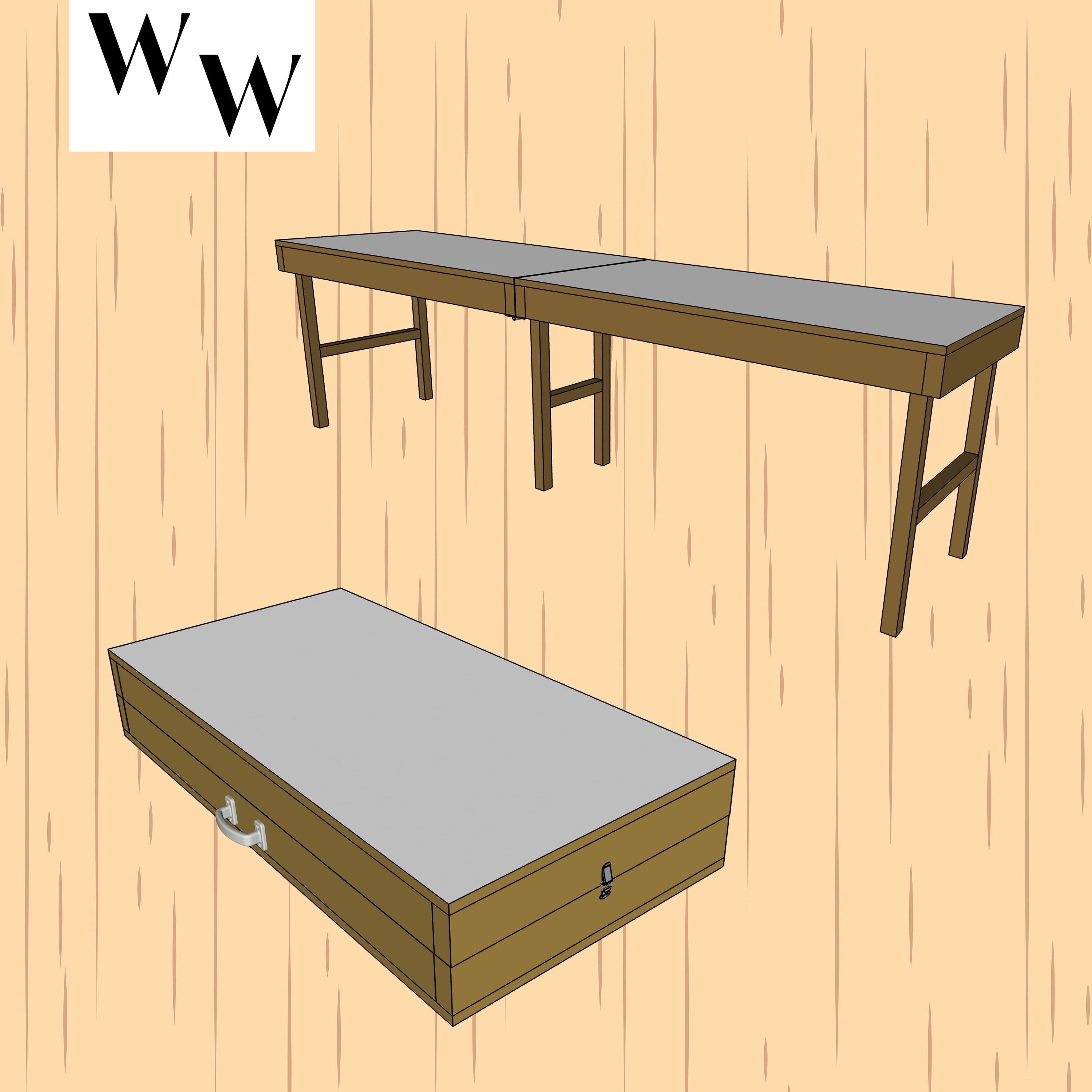 Beer Game Table Design Combination: Beer Die & Beer Pong, DIY Guide ...