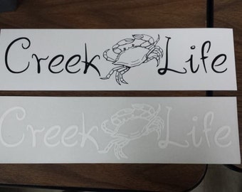 Creek Life Decal - Etsy