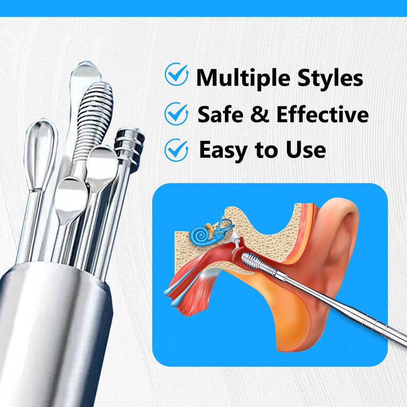 Ear Wax Remover Syringe Kit – Ear Syringe With Spiral Earwax Removal ...