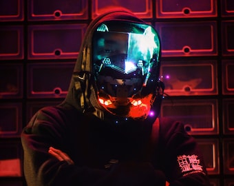 Cyberpunk Visor - Etsy