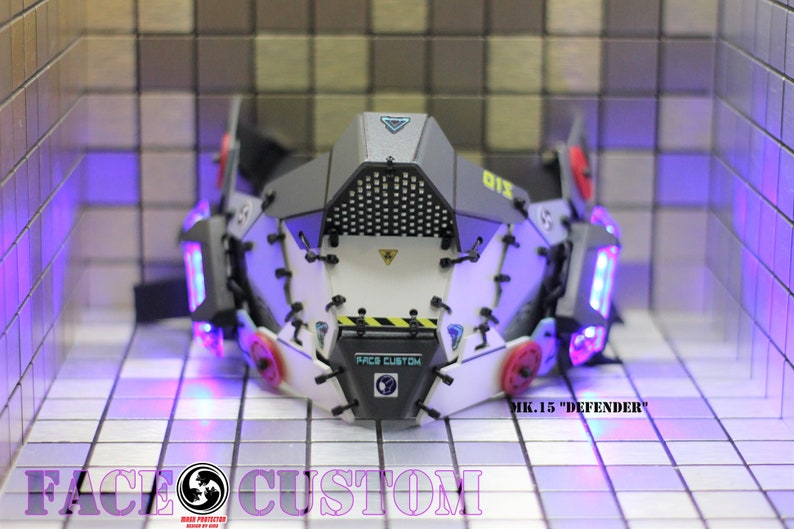 Cyberpunk Mask Design by Gins - Etsy