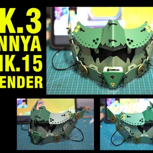 Cyberpunk Mask Design by Gins MK.3+15 - Etsy