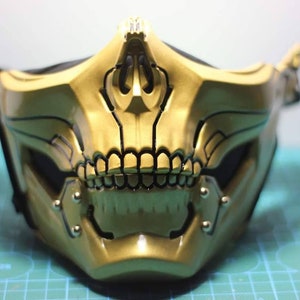 Skull Mask Half Face - Etsy