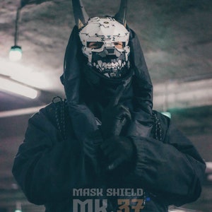 Cyberpunk Mask Design by Gins MK. 37 "onimaru" - Etsy