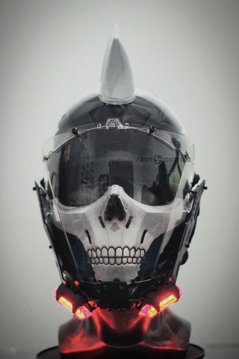 Skull Cyberpunk Mask - Etsy