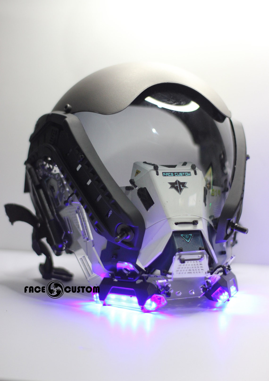 Cyberpunk Mask Cybergoth Design by Gins - Etsy