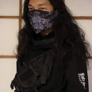 Cyberpunk Mask Techwear Mask Design by Gins MK.10 "ronin " - Etsy