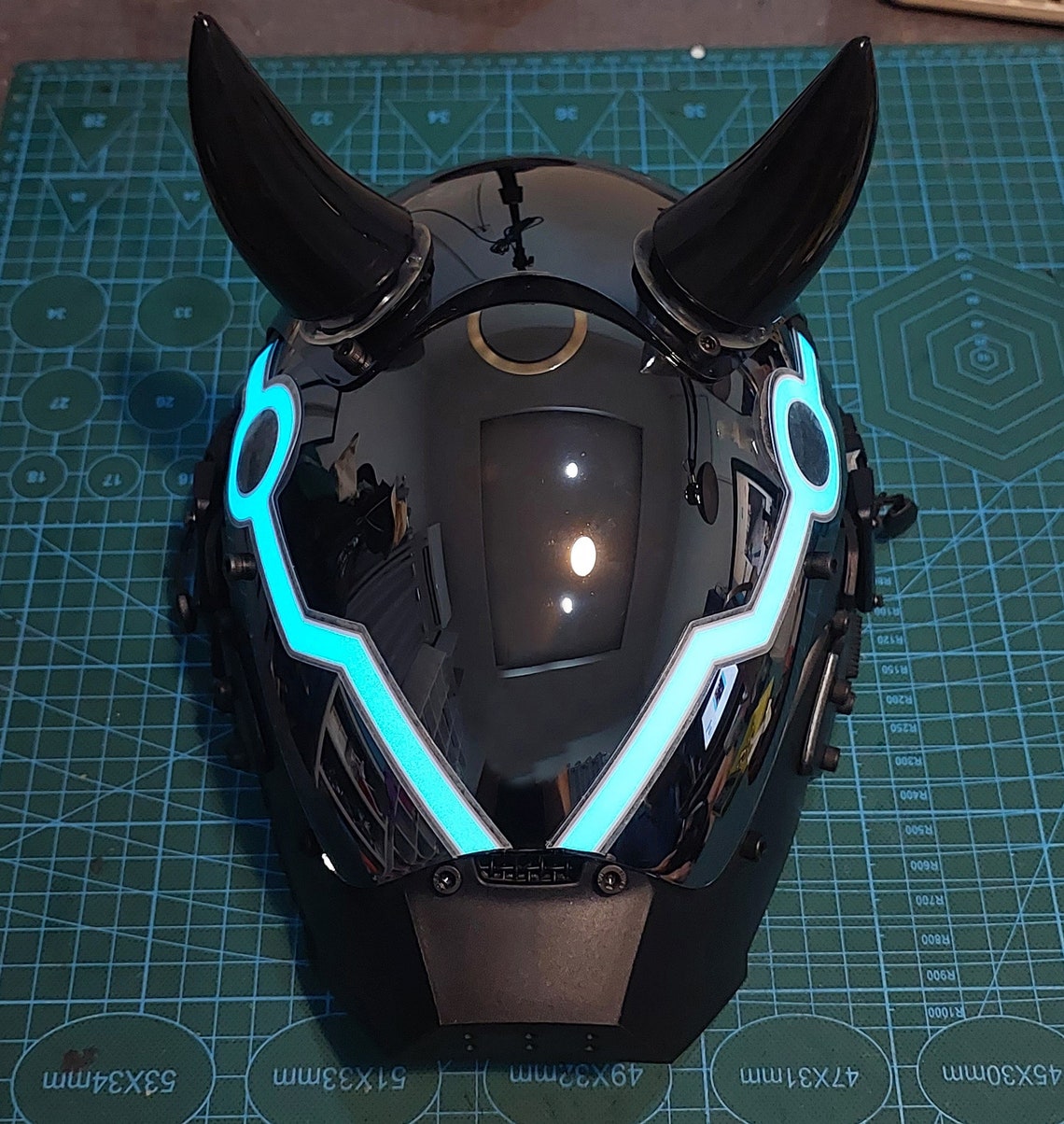 Máscara Cyberpunk Máscara basada - Etsy México