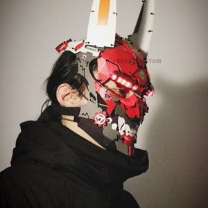 Cyberpunk Mask Design by Gins MK. 37 "onimaru" - Etsy