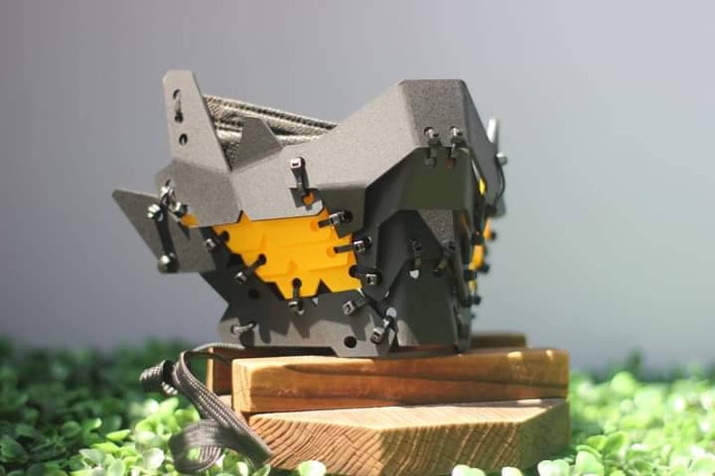 Cyberpunk Mask Design by Gins MK.5 samurai - Etsy