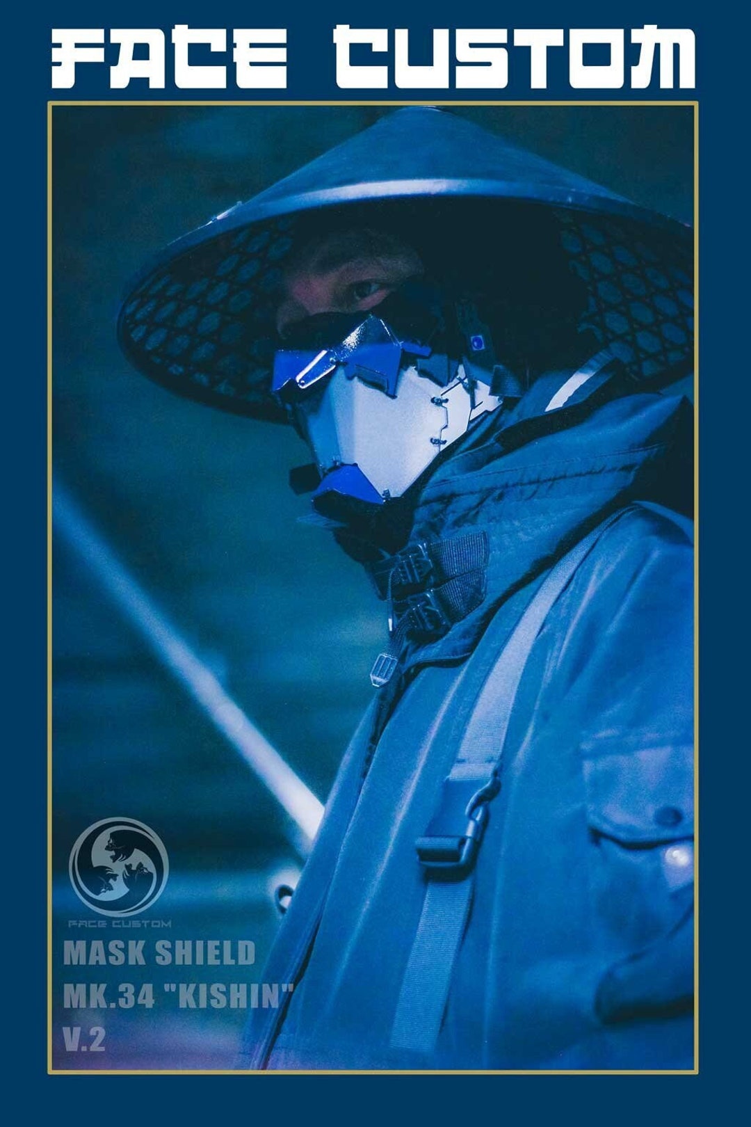 Cyberpunk Mask MK.34 "kishin" Design by Gins - Etsy