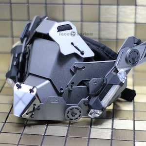 Cyberpunk Mask Design by Gins MK.31 - Etsy