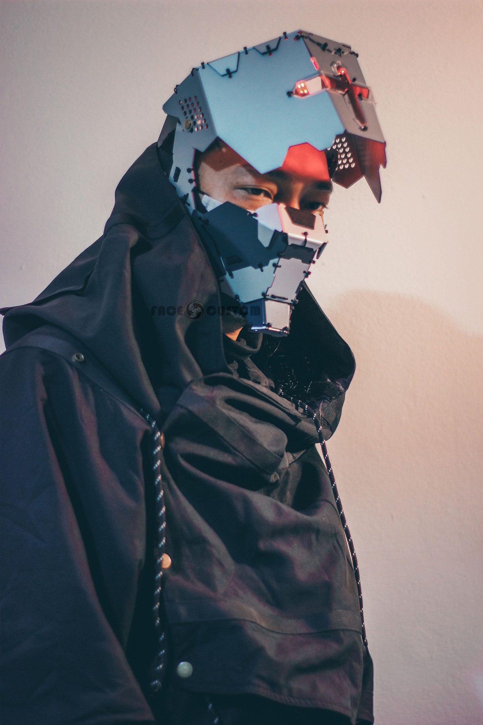 Cyberpunk Mask- Half Visor MK.27 "templar" - Etsy