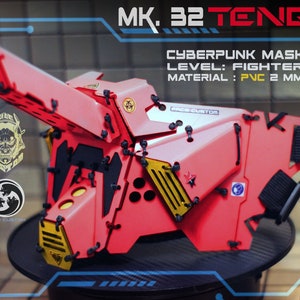 Cyberpunk Mask Design by Gins MK.32 "tengu" - Etsy