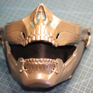 Skull Mask Half Face - Etsy