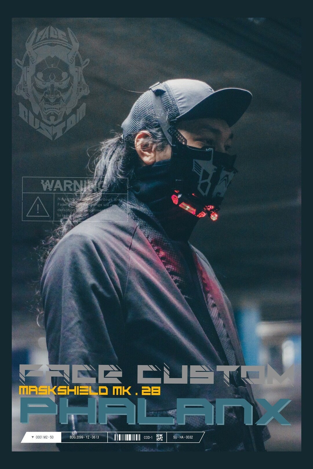 Cyberpunk Mask Design by Gins MK.28 phalanx - Etsy