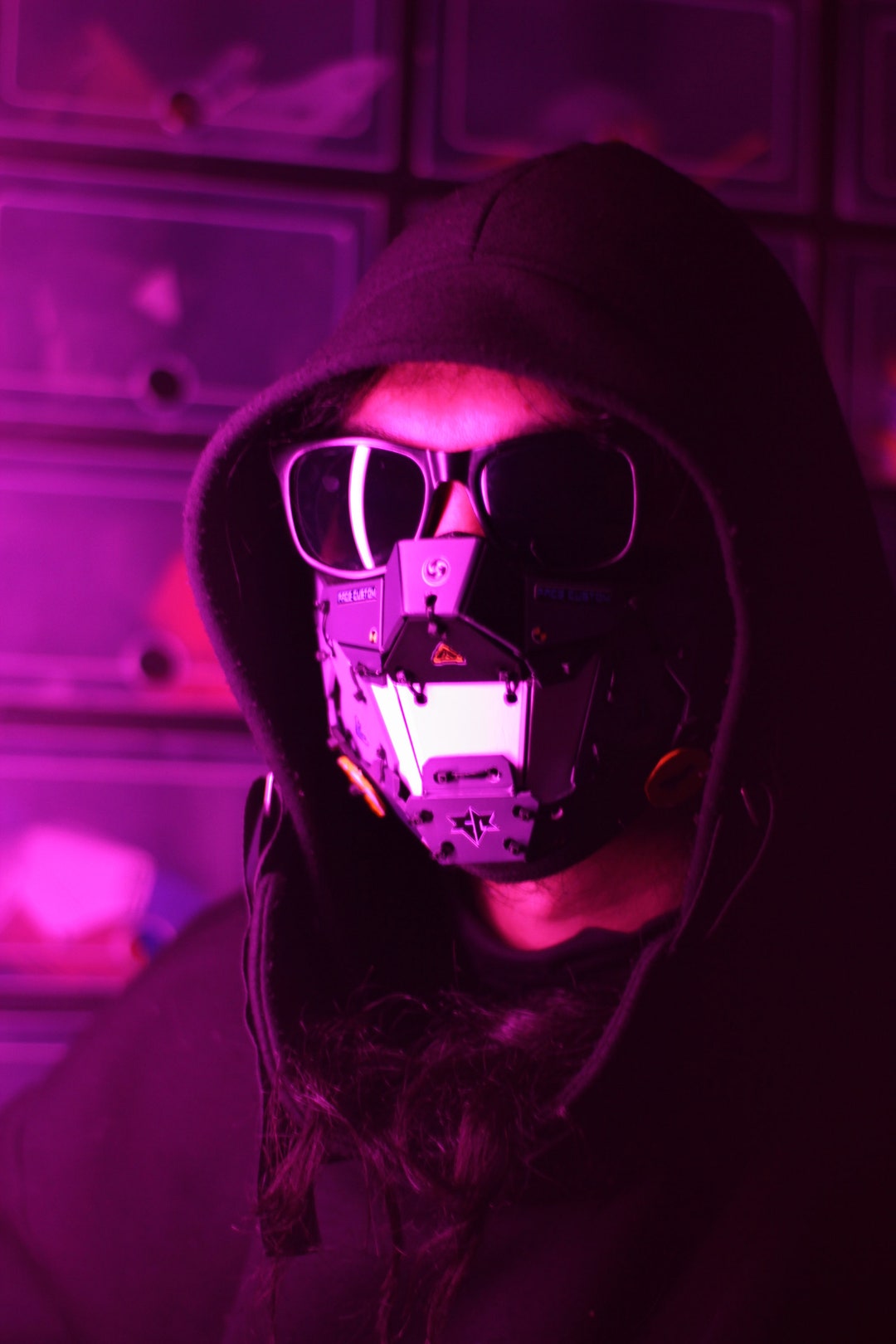 Cyberpunk Mask Techwear Mask Design by Gins MK.15 - Etsy