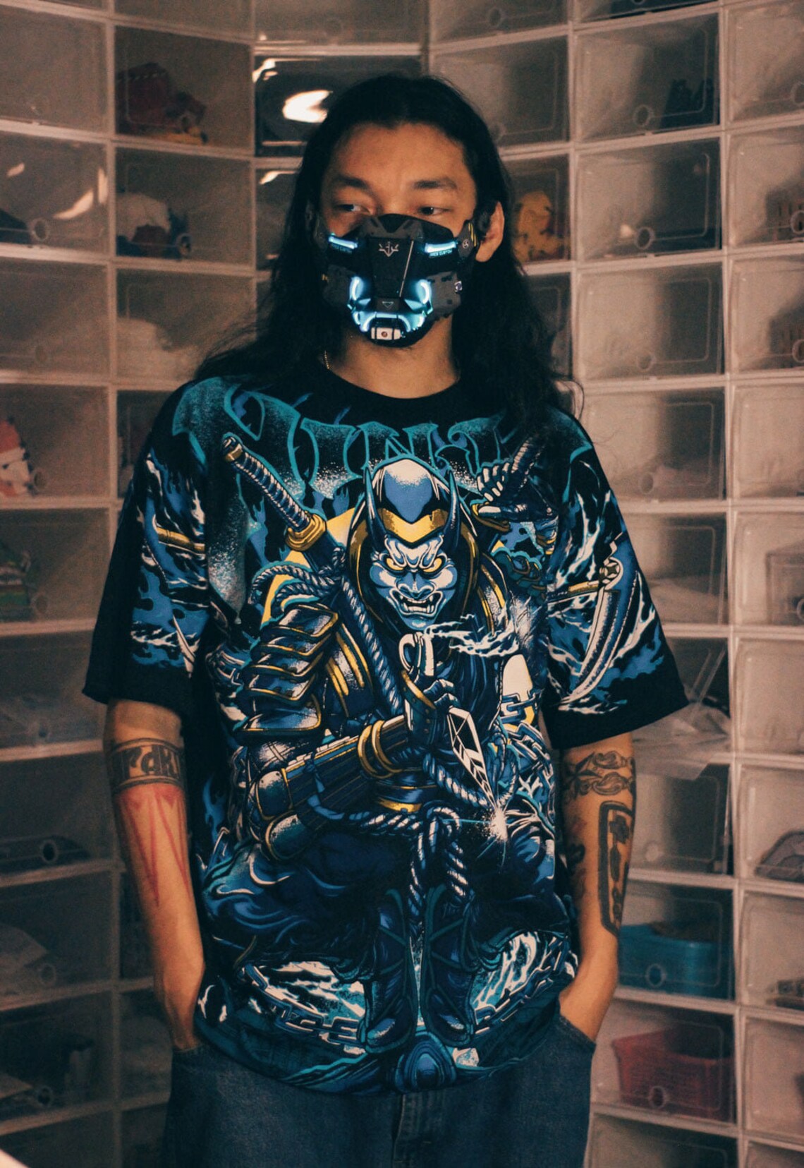 Cyberpunk Mask Design by Gins MK.19 cobra - Etsy