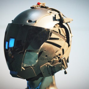 Cyberpunk Helmet: Custom Techwear Head Guard - Etsy