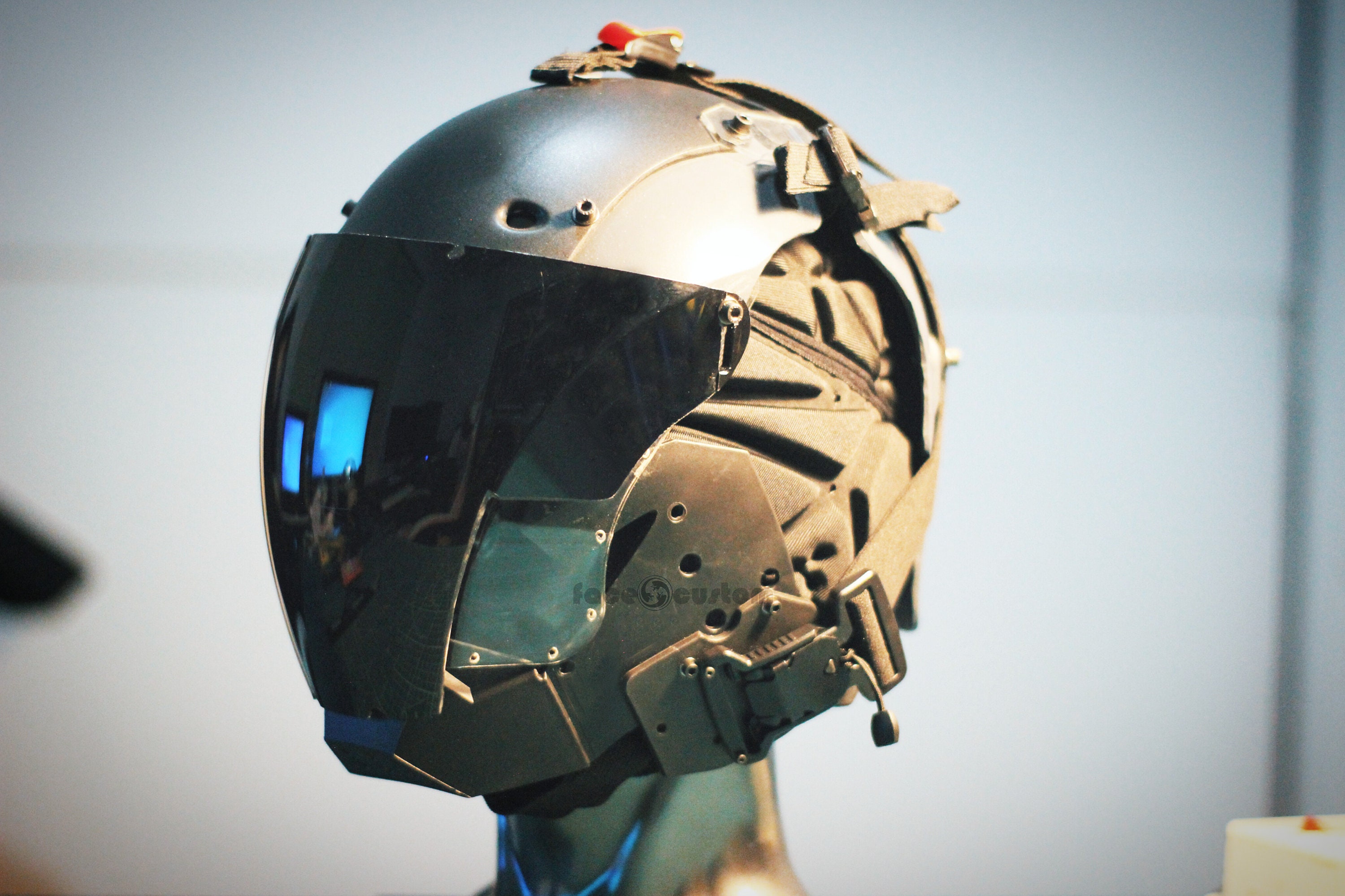 Cyberpunk Helmet: Custom Techwear Head Guard - Etsy