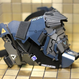 Cyberpunk Mask Design by Gins MK.33 kishin - Etsy