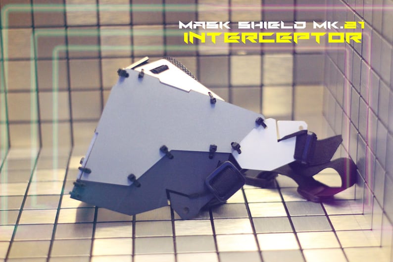 Cyberpunk Mask Design by Gins MK.21 "interceptor" - Etsy