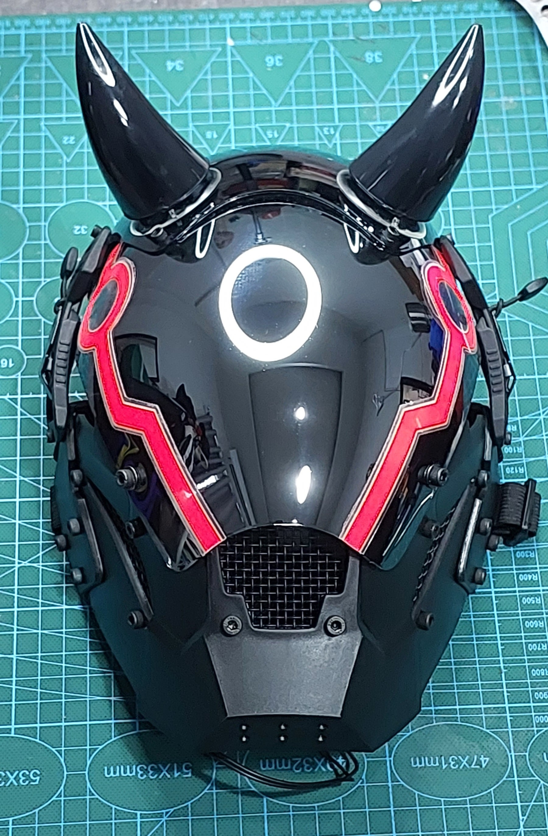 Máscara Cyberpunk Máscara basada - Etsy México