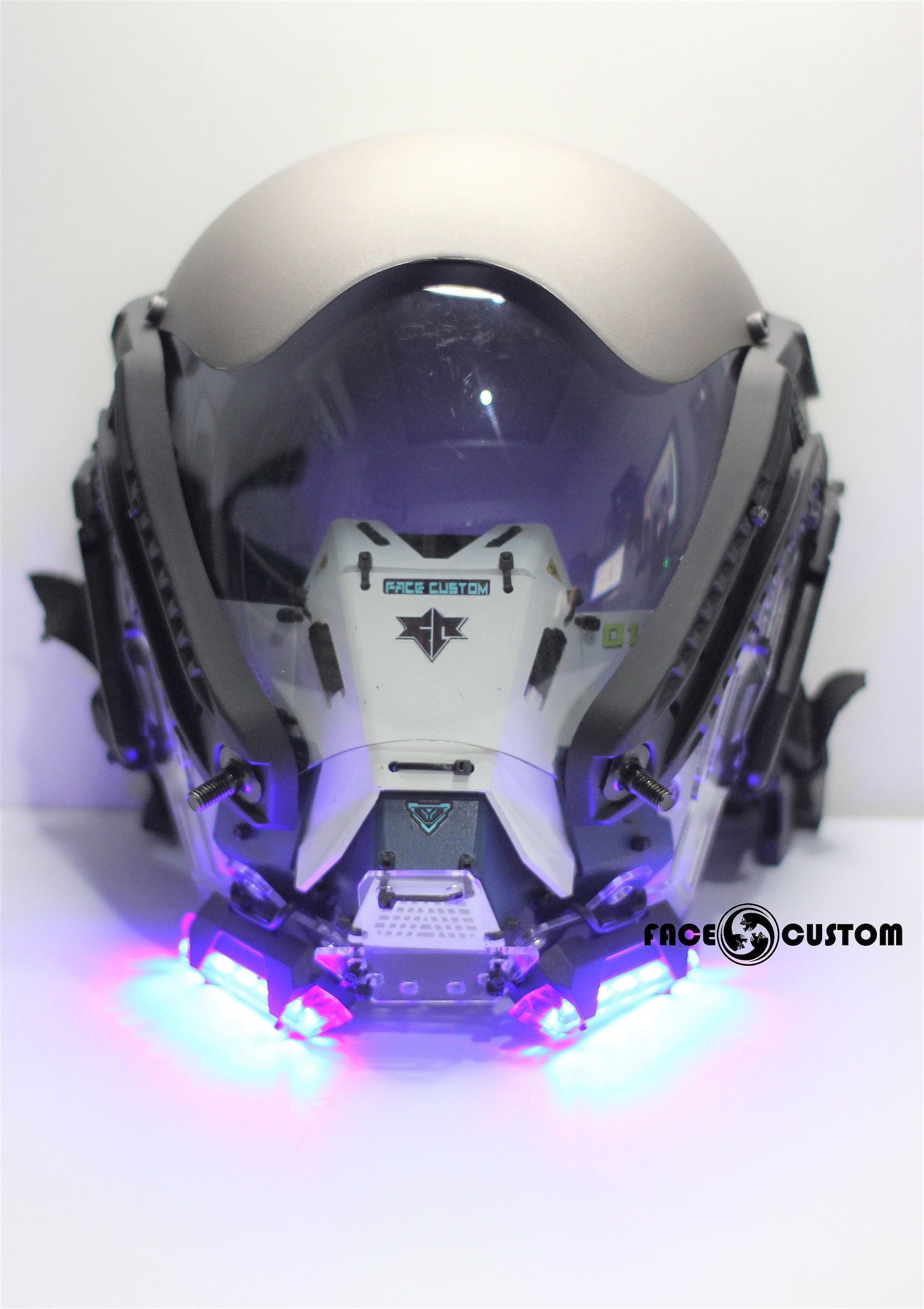 Cyberpunk Mask Cybergoth Design by Gins - Etsy