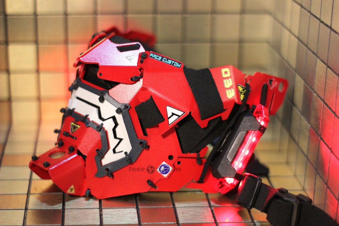 Cyberpunk Mask Design by Gins MK.33 "kishin" - Etsy