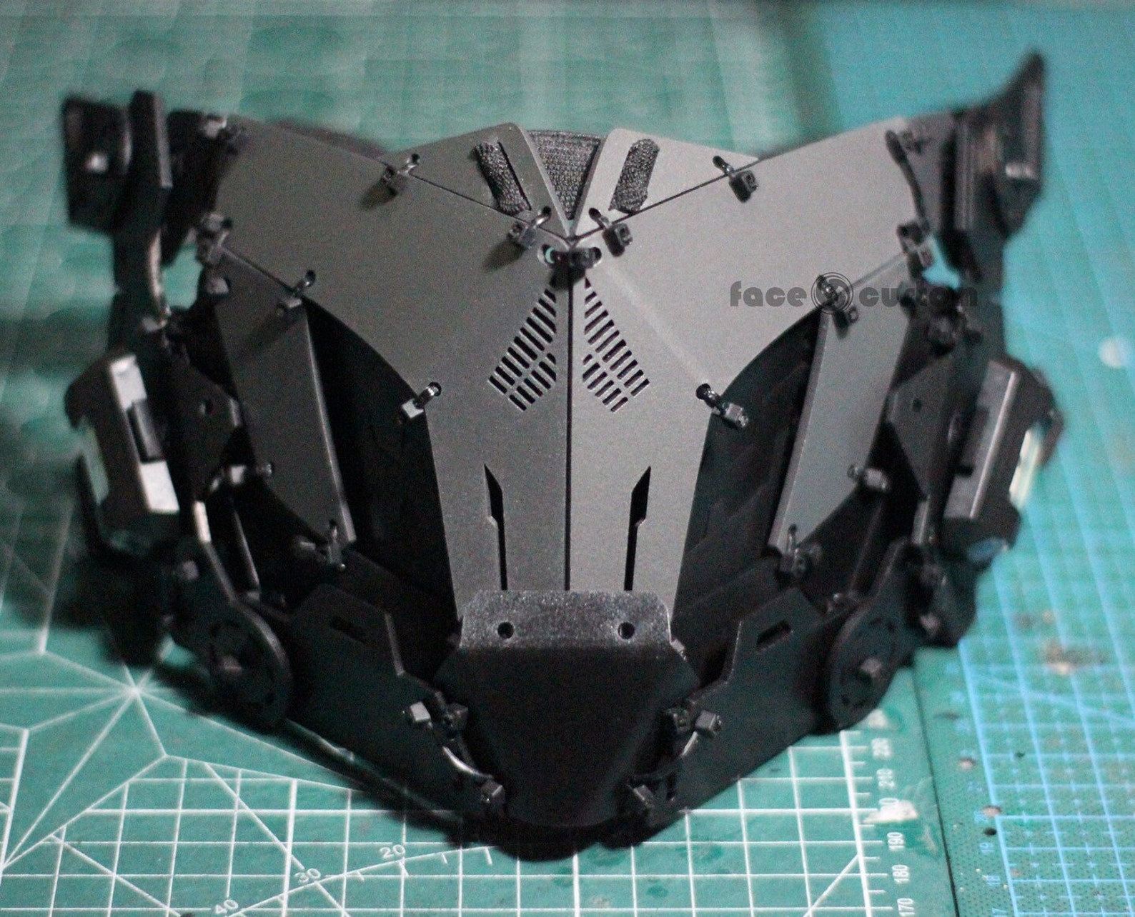 Cyberpunk Mask Design by Gins MK. 16 "necromancer" - Etsy