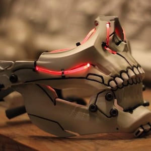 Skull Mask Half Face - Etsy