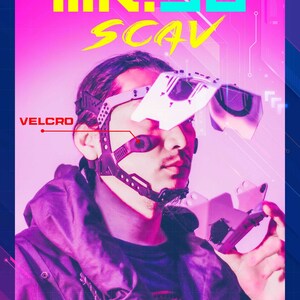 Cyberpunk Mask Design by Gins MK.38 "scav" - Etsy