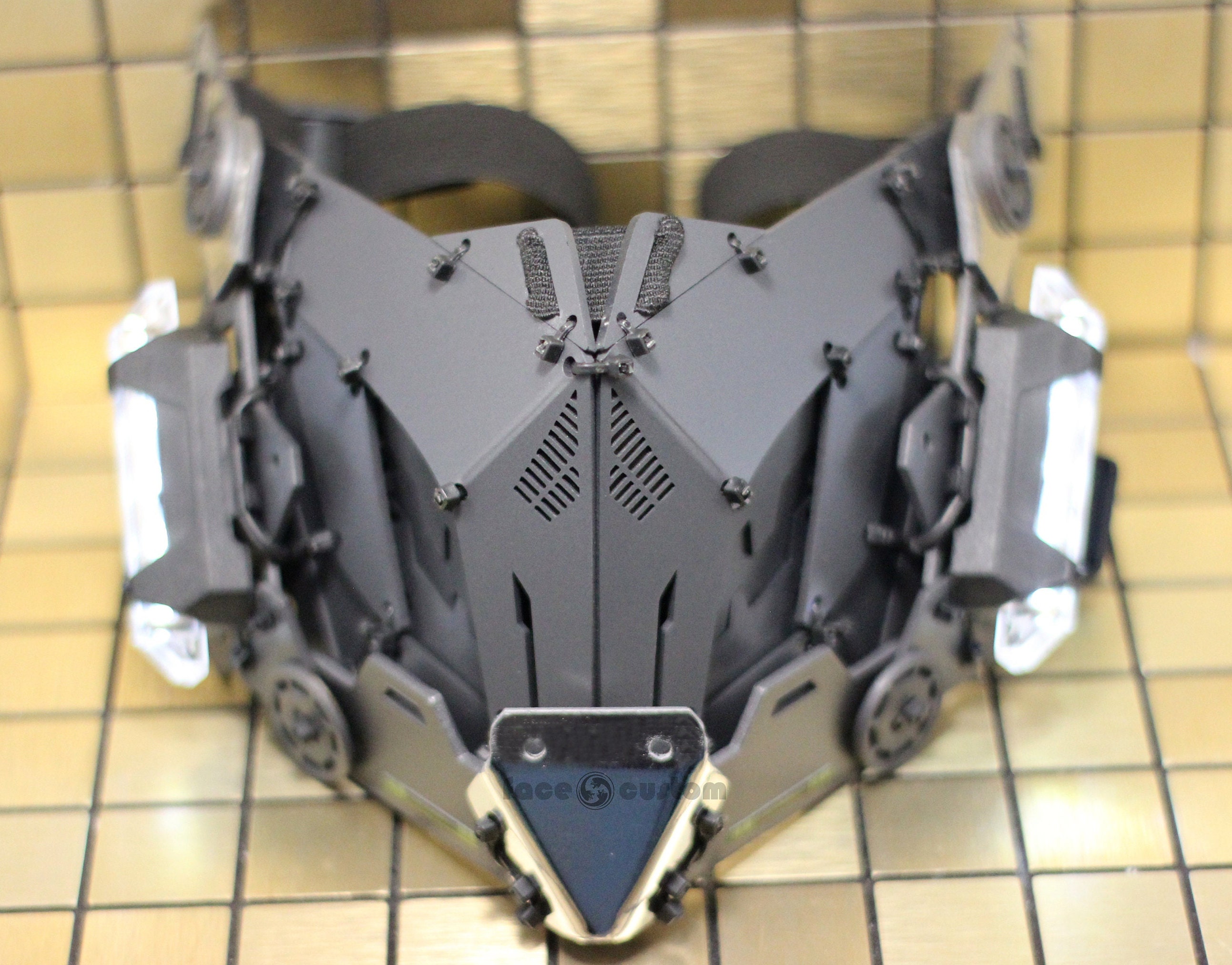 Cyberpunk Mask Design by Gins MK. 16 "necromancer" - Etsy