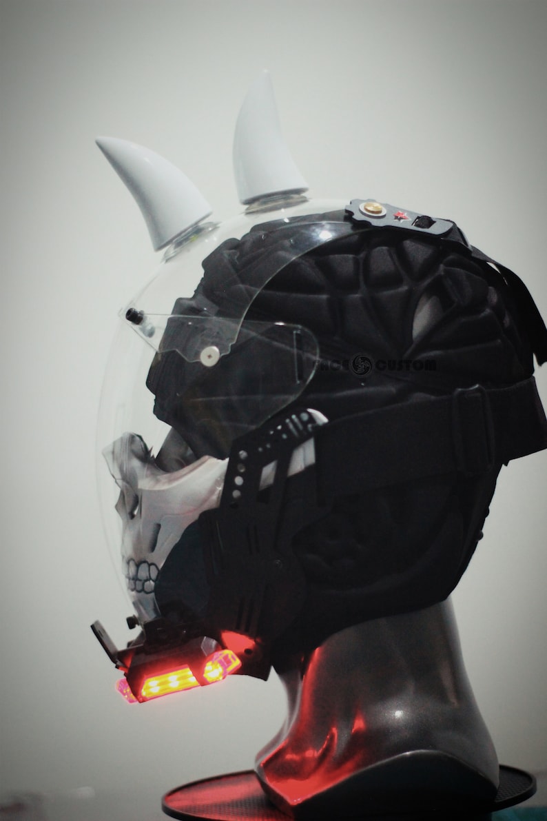 Skull Cyberpunk Mask - Etsy