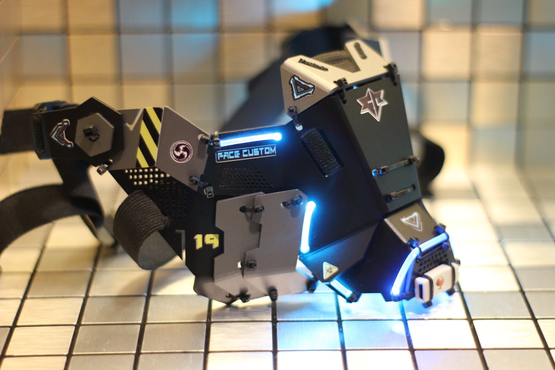 Cyberpunk Mask Design by Gins MK.19 cobra - Etsy