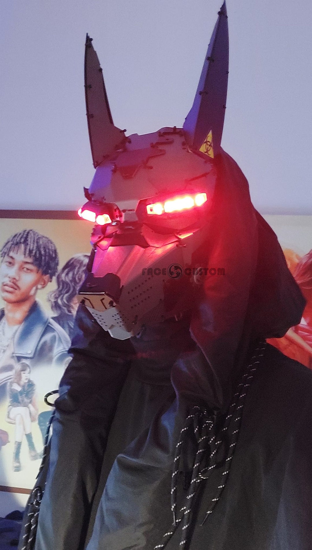 Cyberpunk Mask Design by Gins MK.37-2 ANUBIS - Etsy