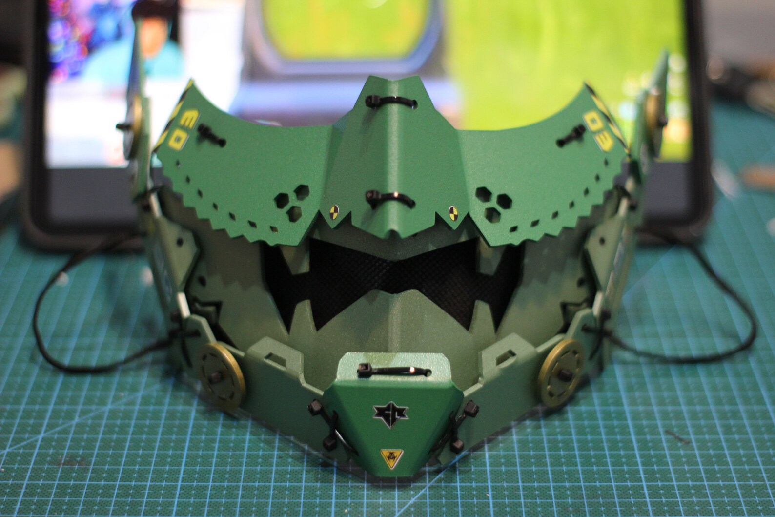 Cyberpunk Mask Design by Gins MK.315 - Etsy