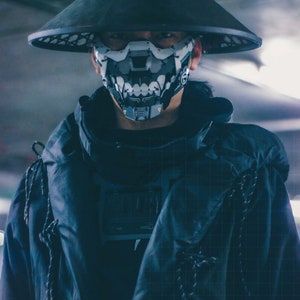 Cyberpunk Mask Design by Gins MK. 37 "onimaru" - Etsy
