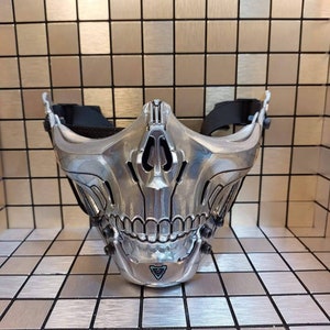 Skull Mask Half Face - Etsy