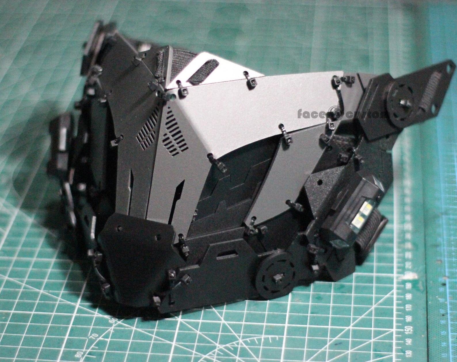 Cyberpunk Mask Design by Gins MK. 16 "necromancer" - Etsy