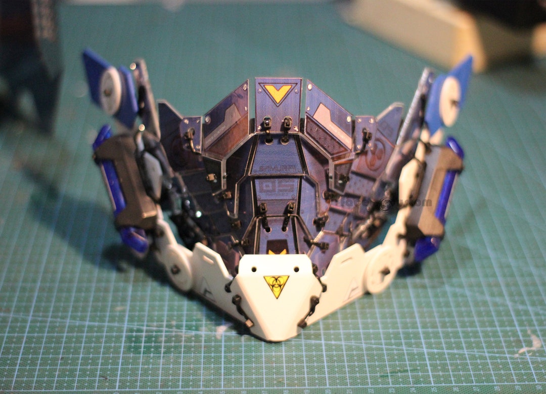 Cyberpunk Mask Design by Gins Sticker - Etsy