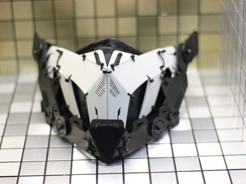Cyberpunk Mask Shield Design by Gins MK. 16MK.15 - Etsy