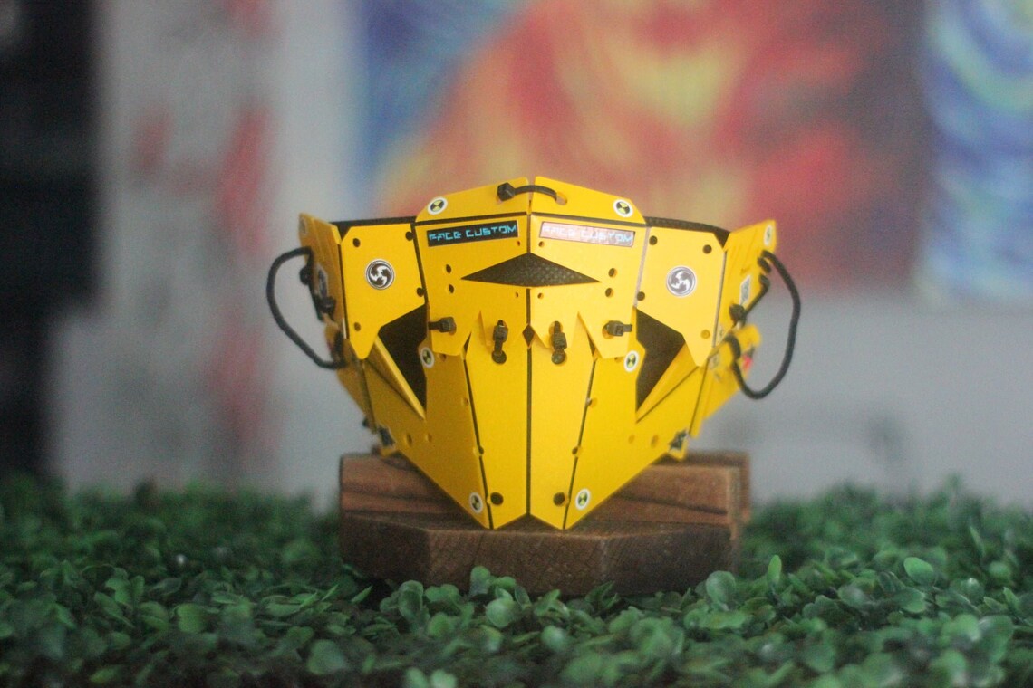 Cyberpunk Mask Design by Gins MK.6 ghost - Etsy