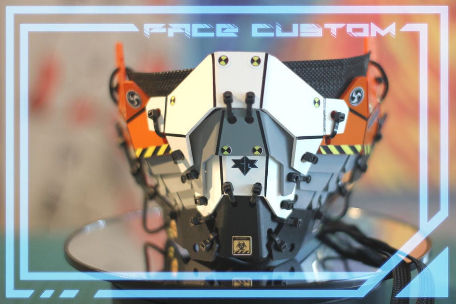 Cyberpunk Mask Design by Gins MK.5 samurai - Etsy