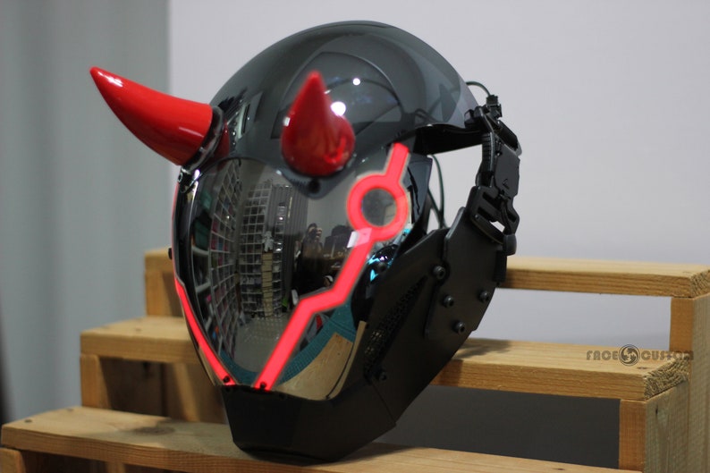 Cyberpunk Mask Based Mask - Etsy