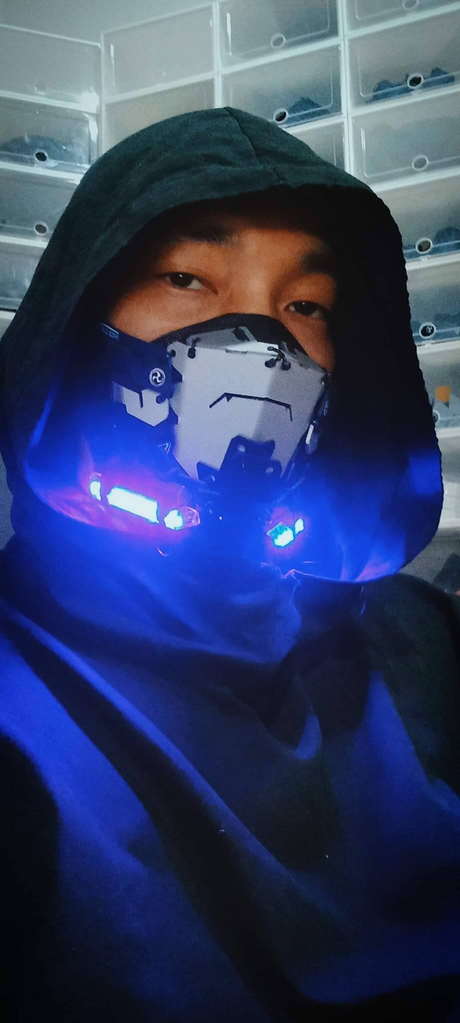 Cyberpunk Mask Techwear Mask Design by Gins MK.22 - Etsy