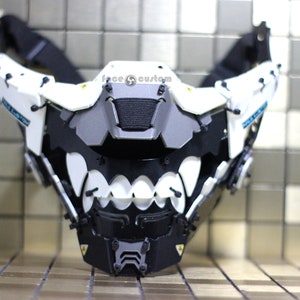 Cyberpunk Mask Design by Gins MK. 37 "onimaru" - Etsy